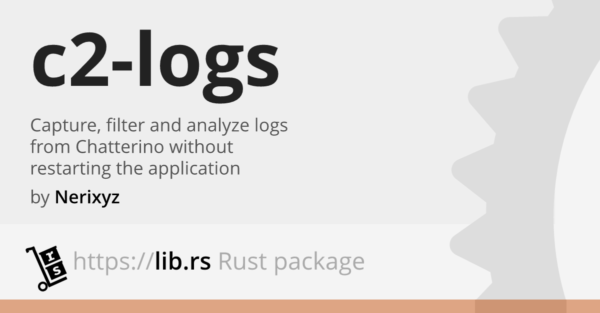 C2 Logs — Command Line Utility In Rust Lib Rs