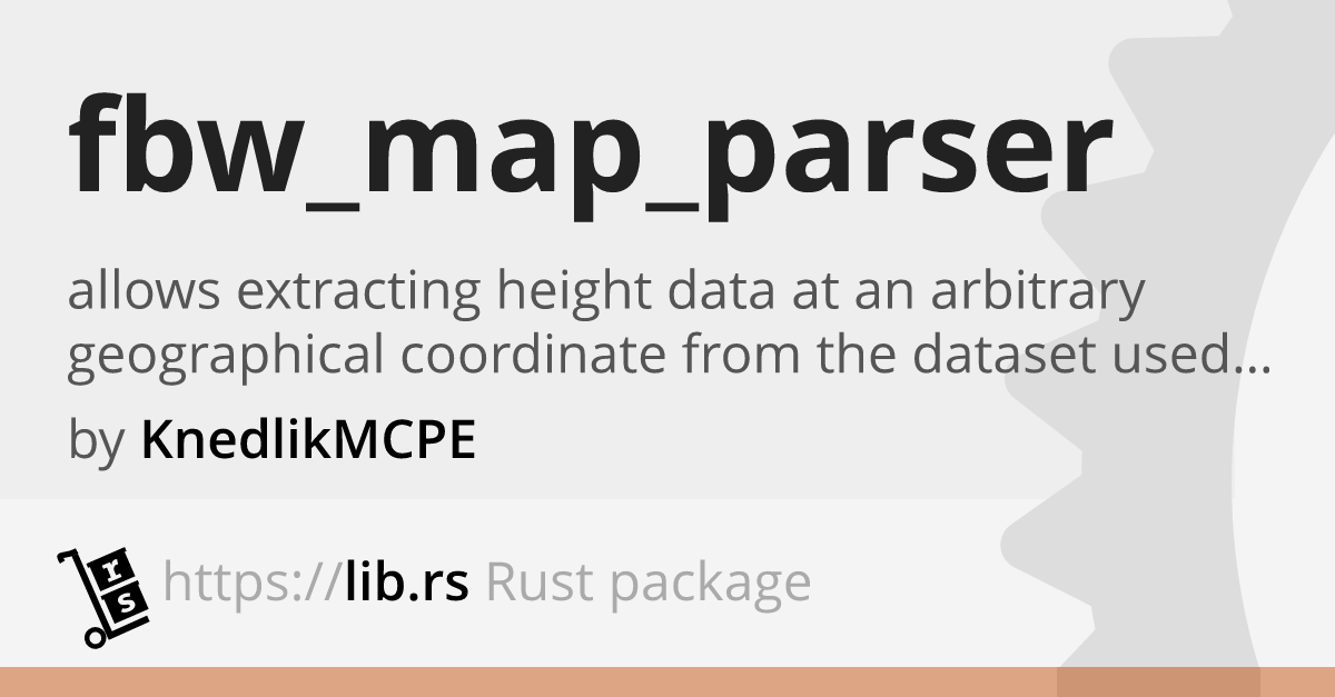 fbw_map_parser — Rust simulation library // Lib.rs fbw_map_parser — Rust simulation library // Lib.rs