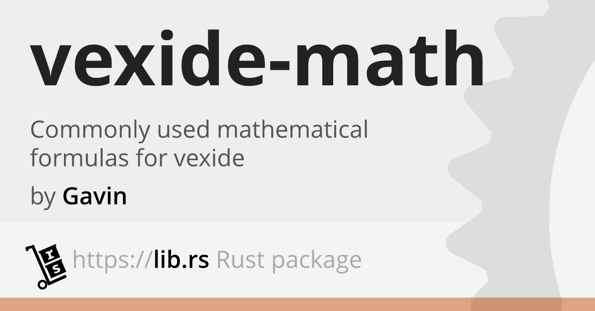 vexide-math — Rust math library // Lib.rs vexide-math — Rust math library // Lib.rs